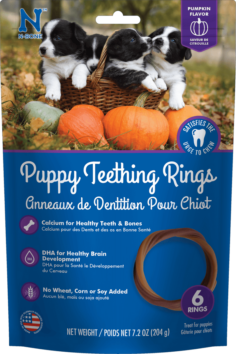 N-Bone® Puppy Teething Rings Pumpkin Flavor - Fayetteville, NC ...