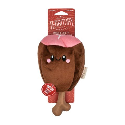Territory Ham Bone 2-in-1 Dog Toy - Fayetteville, NC - Naturally Unleashed