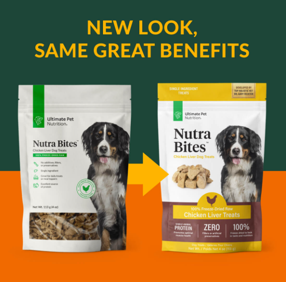Ultimate Pet Nutrition Nutra Bites™ Chicken Liver Dog Treats ...